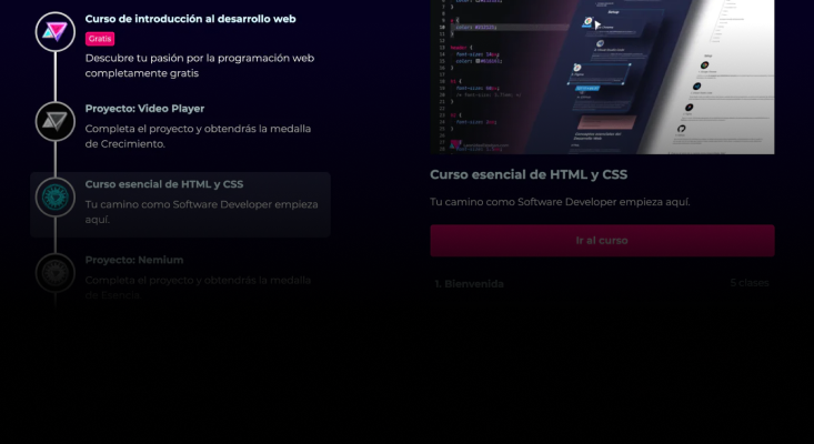 Sección de noticias